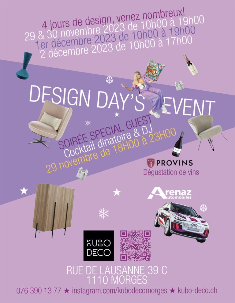 Design contemporain | Kubo Deco, showroom créatif à Morges